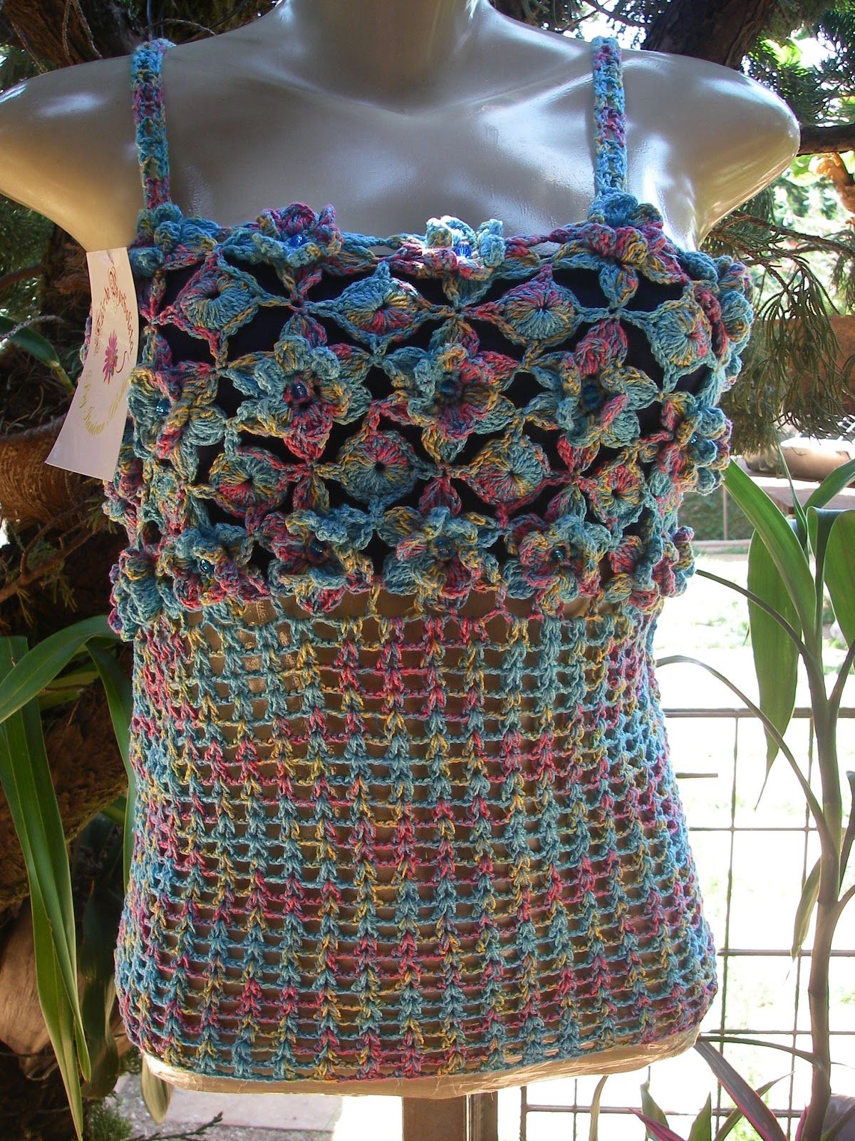 Flor da Borboleta: Blusas de crochê!