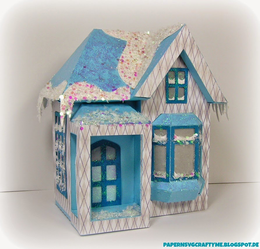 PAPER N SVG CRAFTY ME: MY 3D WINTER CHILL HOUSE