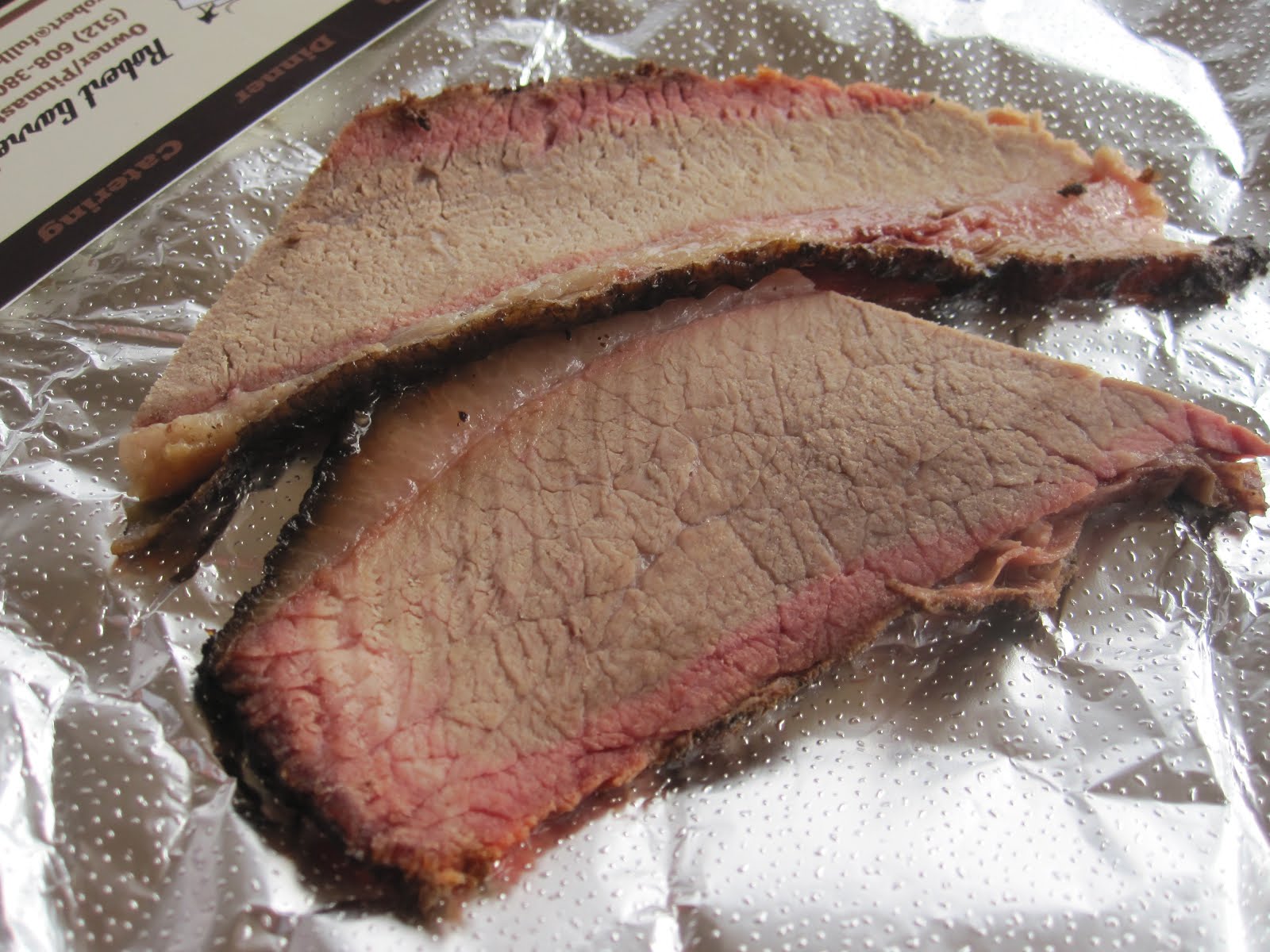 Man Up: Tales of Texas BBQ™: Angus brisket from Full House BBQ (Round ...