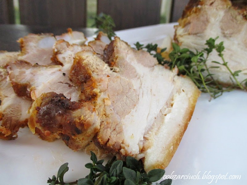 Pieczony boczek - Obżarciuch