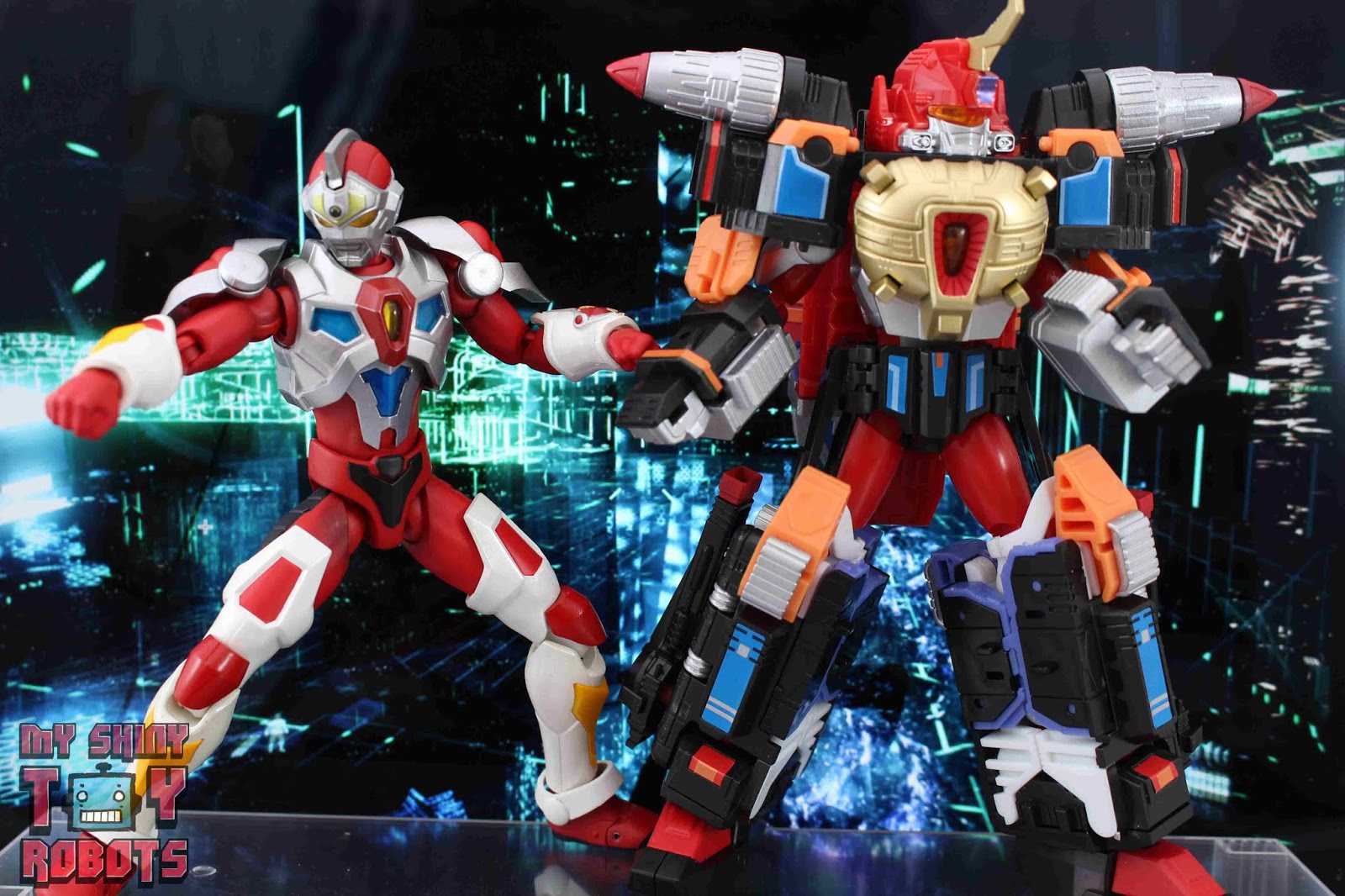 My Shiny Toy Robots: Toybox REVIEW: Super Mini-Pla Thunder Gridman