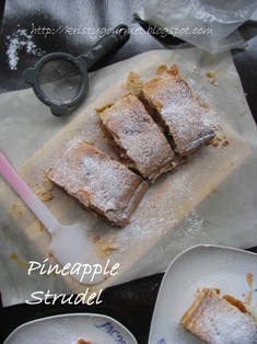 Pineapple Strudel 凤梨果餡卷