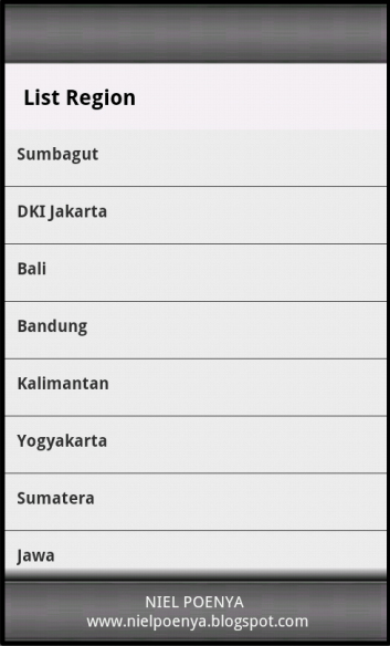 Membuat Listview Di Android Dari Database Mysql