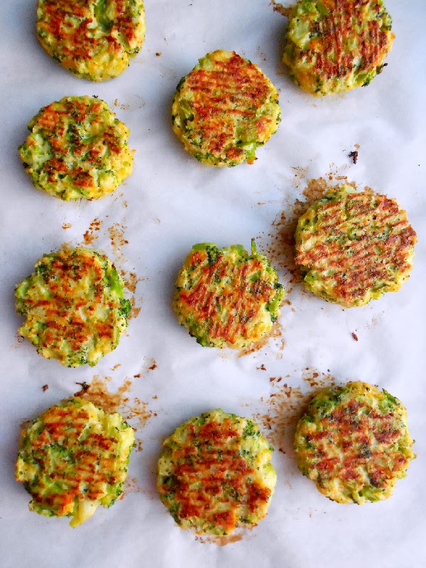 Baked Broccoli & Cheese Patties - Confessions of a Confectionista