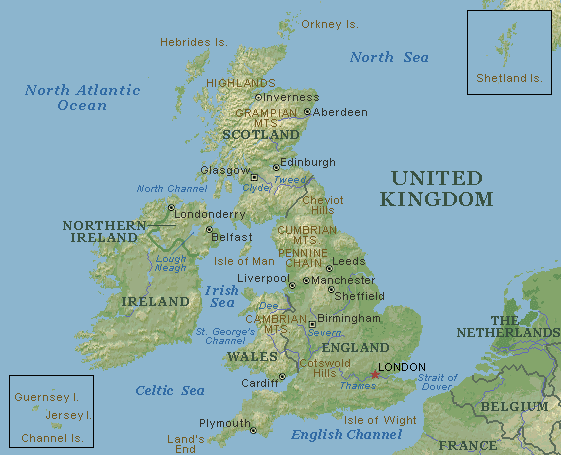 Puerto Rico en el Mundo Atlántico: Unidad I: Geografía de Inglaterra ...