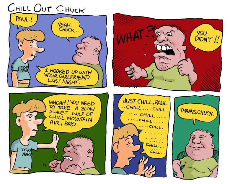 Jai Cartoons: Chill Out Chuck