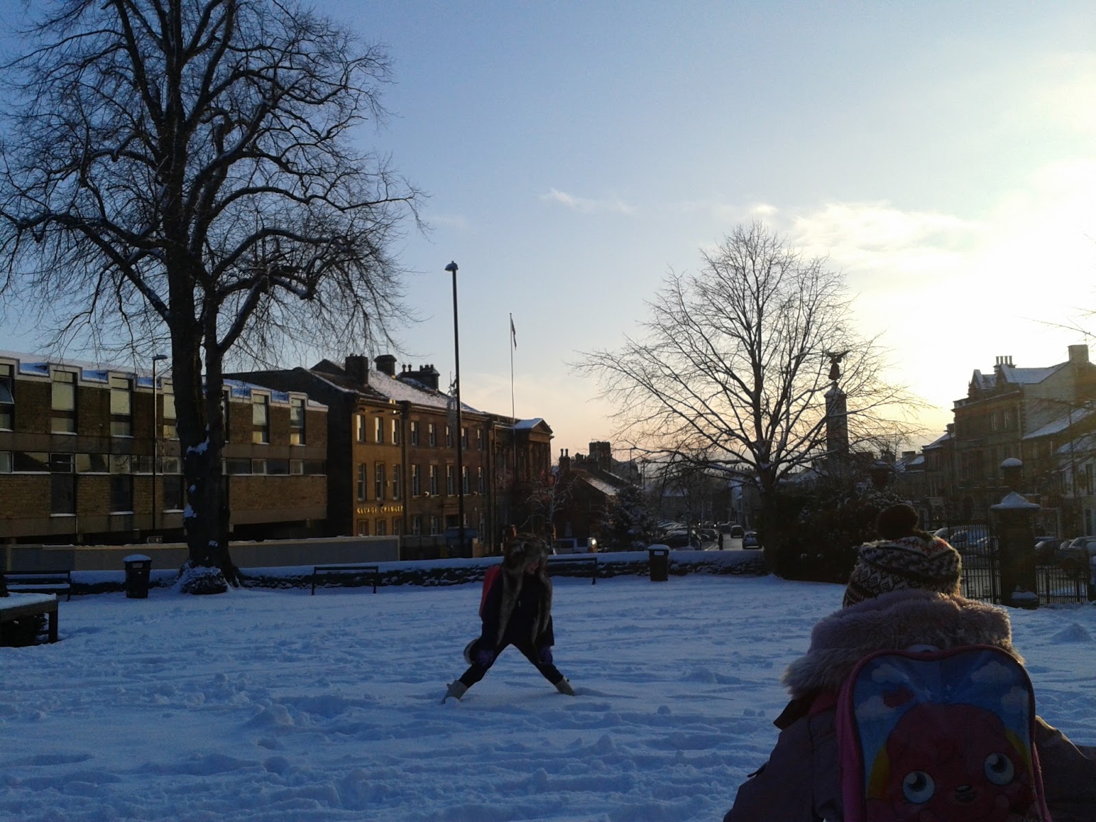 Thoughts From Casachrissal: Skipton snow........