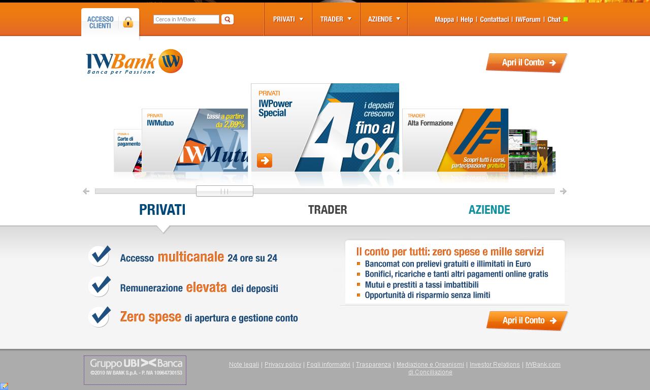 CONSUMATORI NEWS - project: L'Opa su Iw Bank: l'affare di UBI Banca