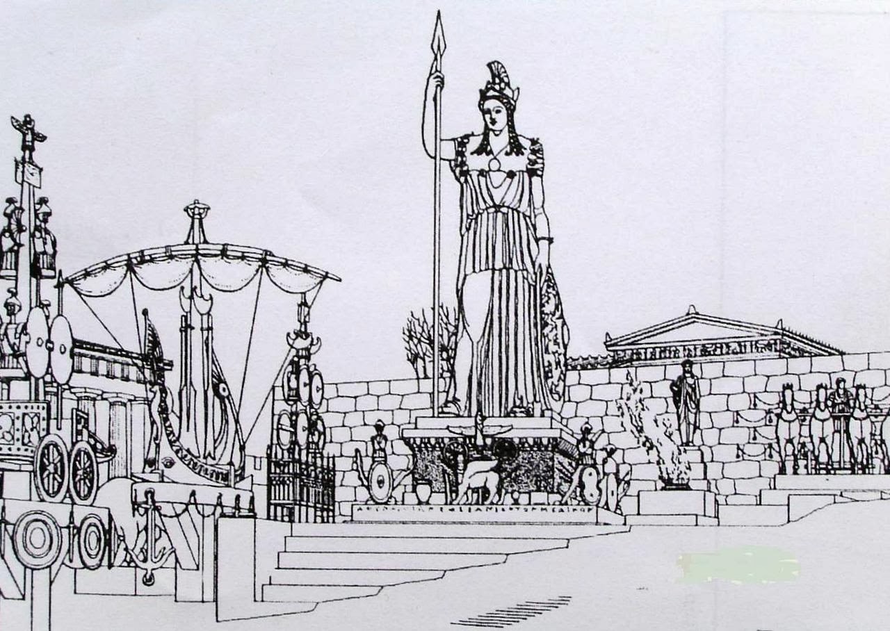 ΕΝΝΕΑ ΕΤΗ ΦΩΤΟΣ: ΤΟ ΧΑΛΚΙΝΟ ΑΓΑΛΜΑ ΤΗΣ ΑΘΗΝΑΣ ΠΡΟΜΑΧΟΥ