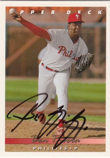 Daily Autograph: Ben Rivera