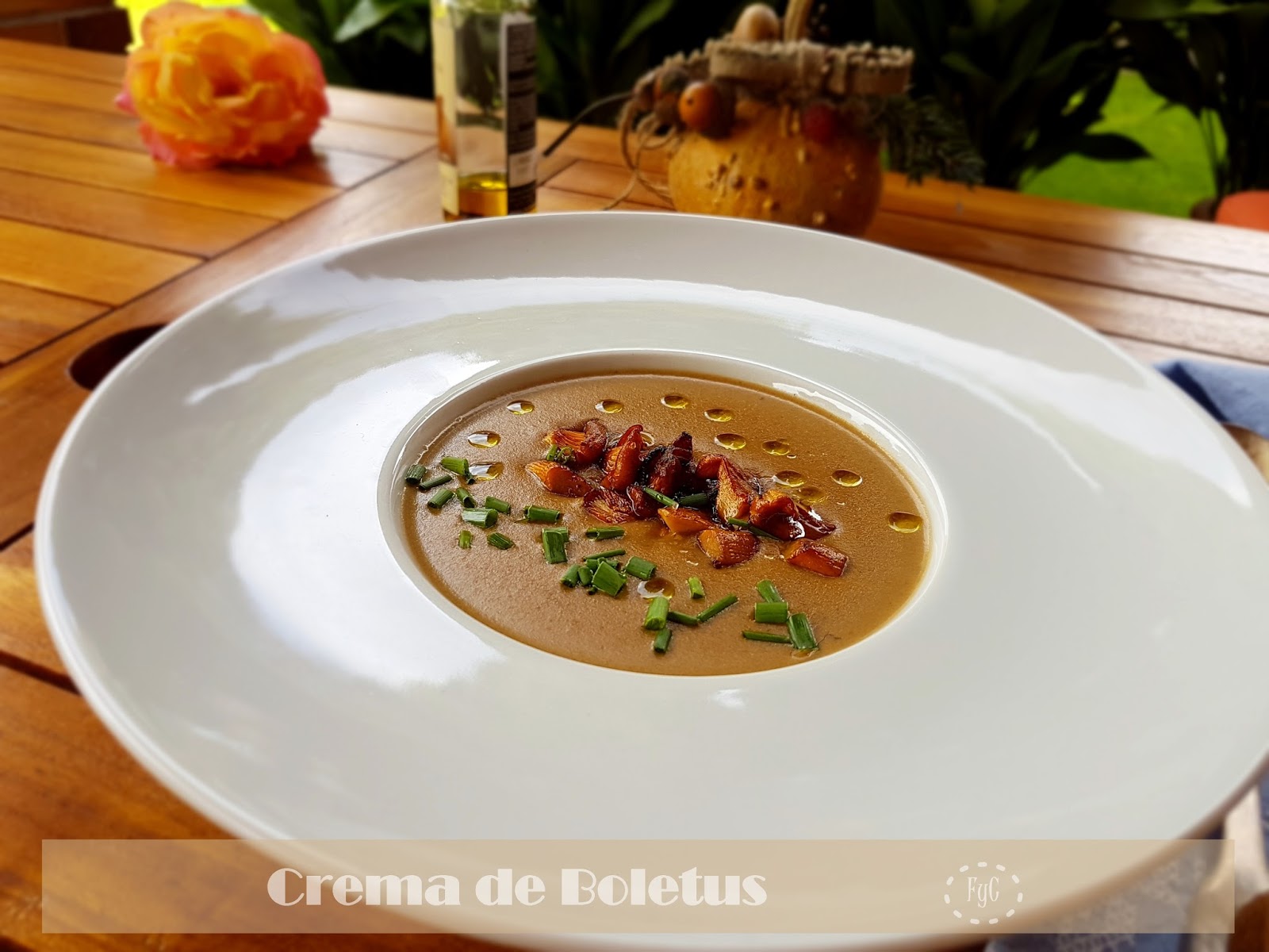 Fresaycanela Crema De Boletus