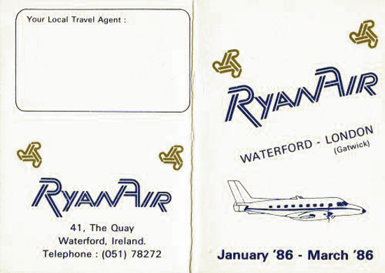 First Versions: Ryanair