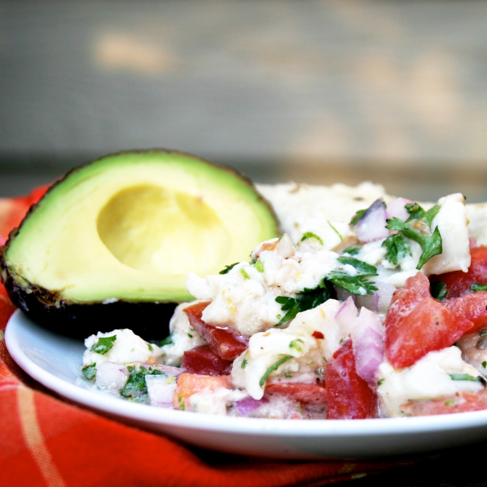 Halibut Ceviche for Good Health