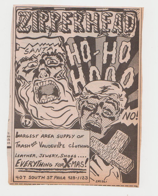 Raymond Ercoli: Zipperhead Stuff. I won the "name this store" contest ...