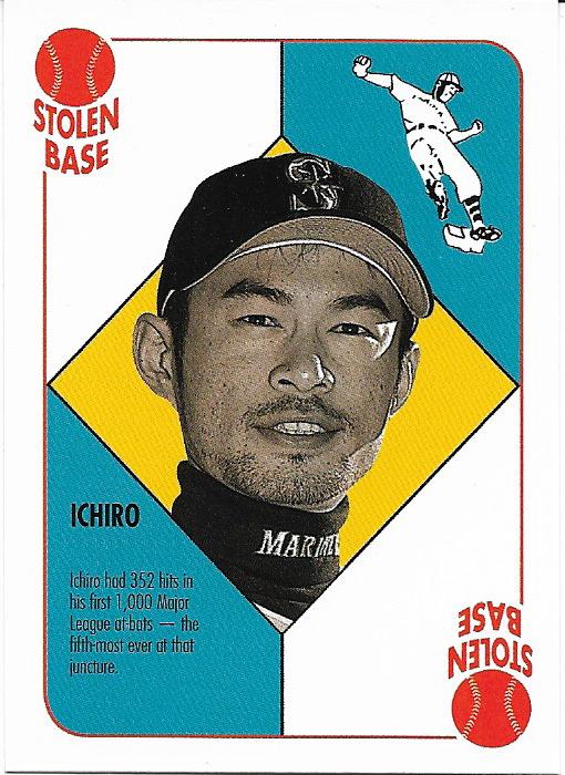 My PCs--one card at a time: Ichiro card #9 2003 Topps Blue Backs NNO