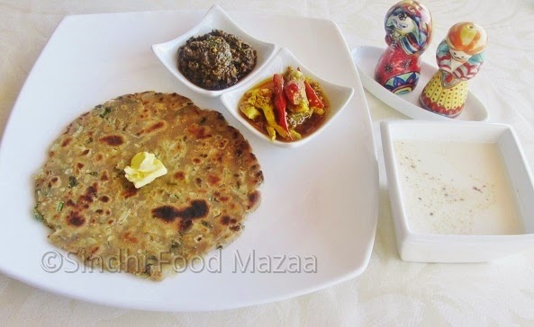 Sindhi Food Mazaa: JUAR JO DHODHO ( Sindhi Style Jowar Ki Roti )