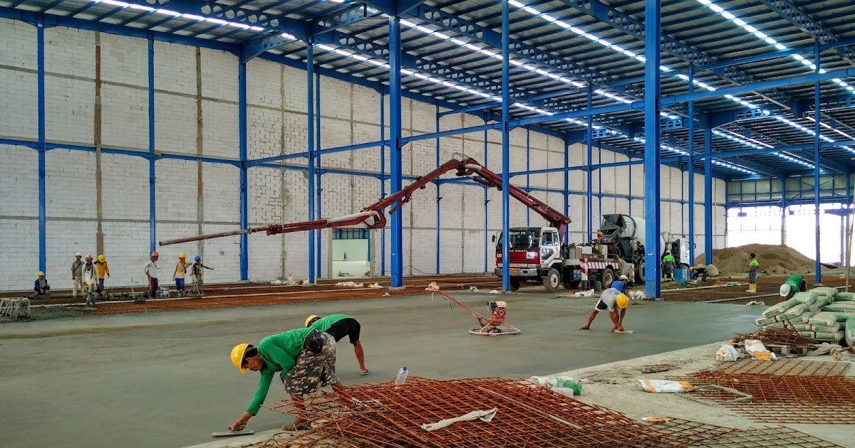 METODE KERJA PENGECORAN SLAB ON GROUND