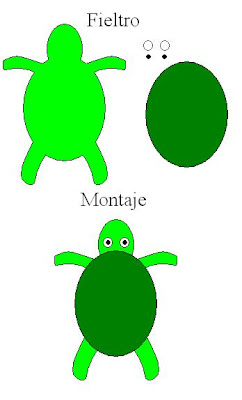 Patrones de figuras en fieltro - Imagui