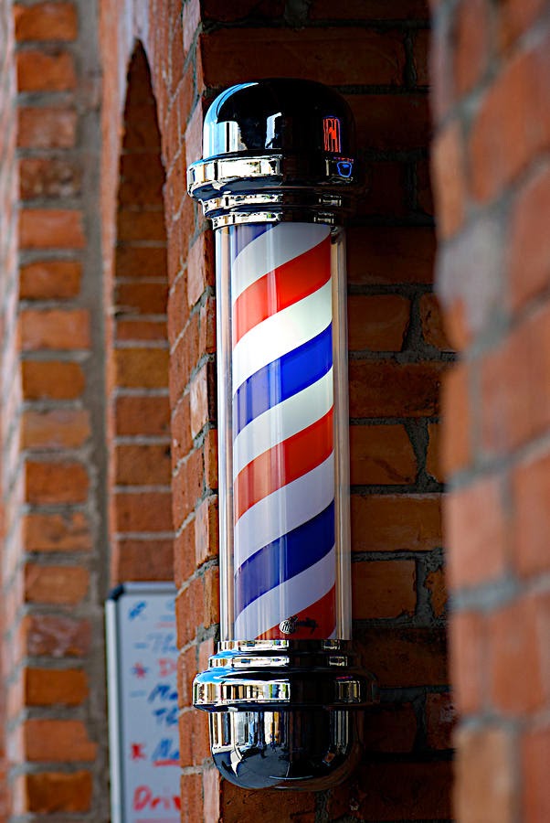 Shelter from the Storm: Barber Poles - Blood-Letting and Hair-Cutting