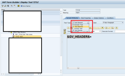 SAP ABAP Central: Text Types used in Smartforms