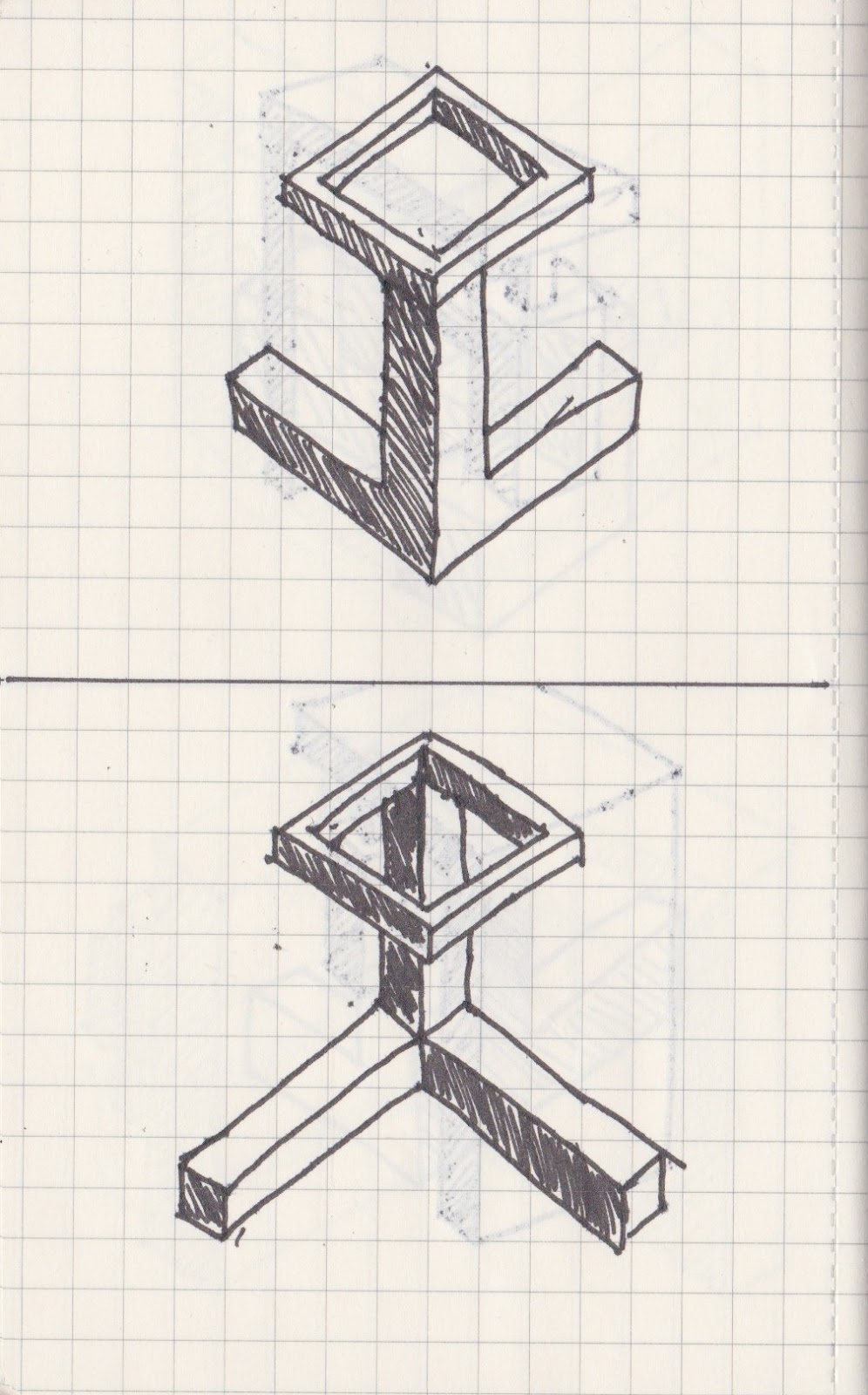 Jeff's ARCH: Axonometric drawings