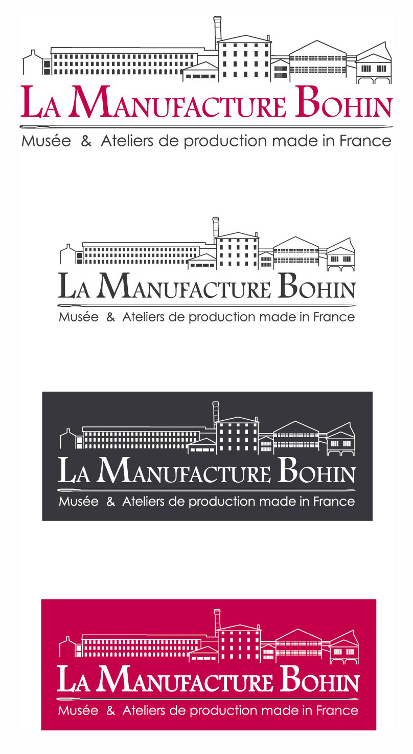 Sarah MELOT MAUSSIRE designer: Création du logo La Manufacture BOHIN