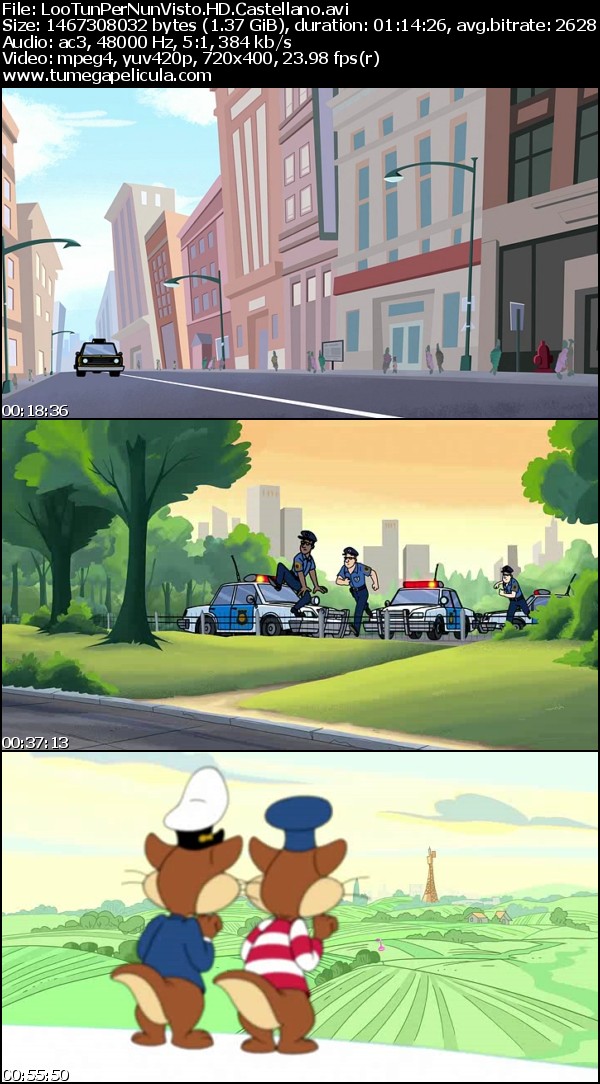 Los Looney Tunes (2015) - Un perfume nunca visto [Dual: Español - Latino] -Tumegadescargas