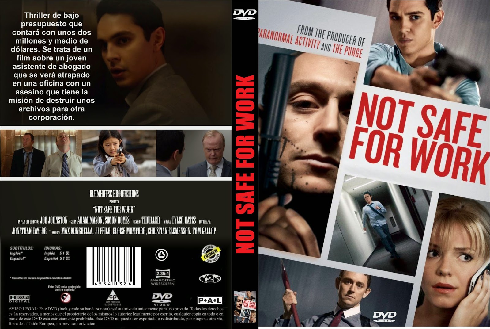PB | DVD Cover / Caratula FREE: NOT SAFE FOR WORK - DVD COVER 2014 ...