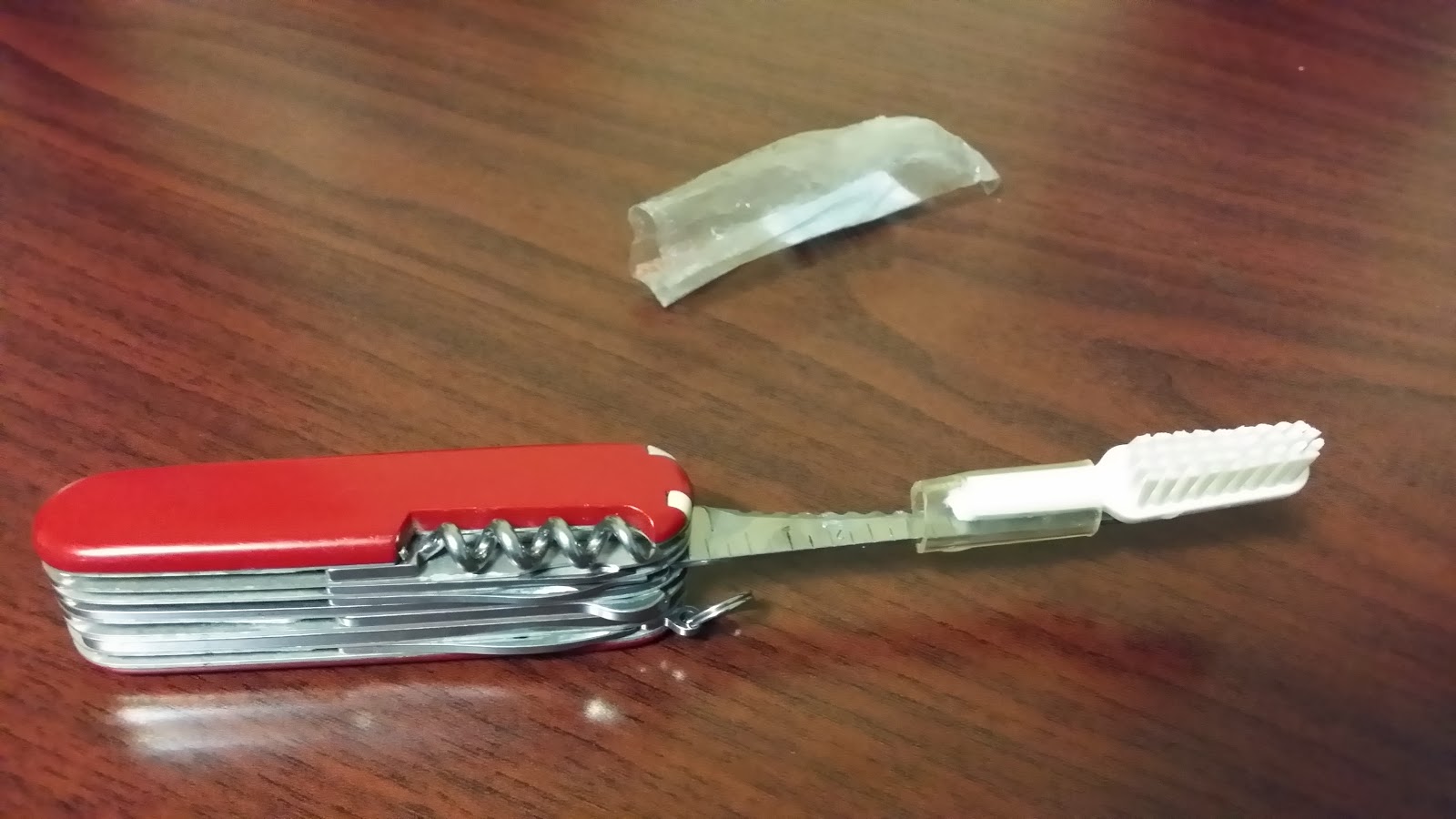 Pocket Knife Toothbrush Spork (with video)