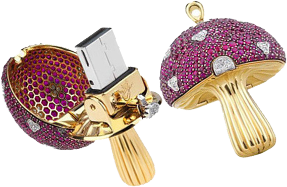 TransUniv: Materials used on most expensive USB Flash drive in the world