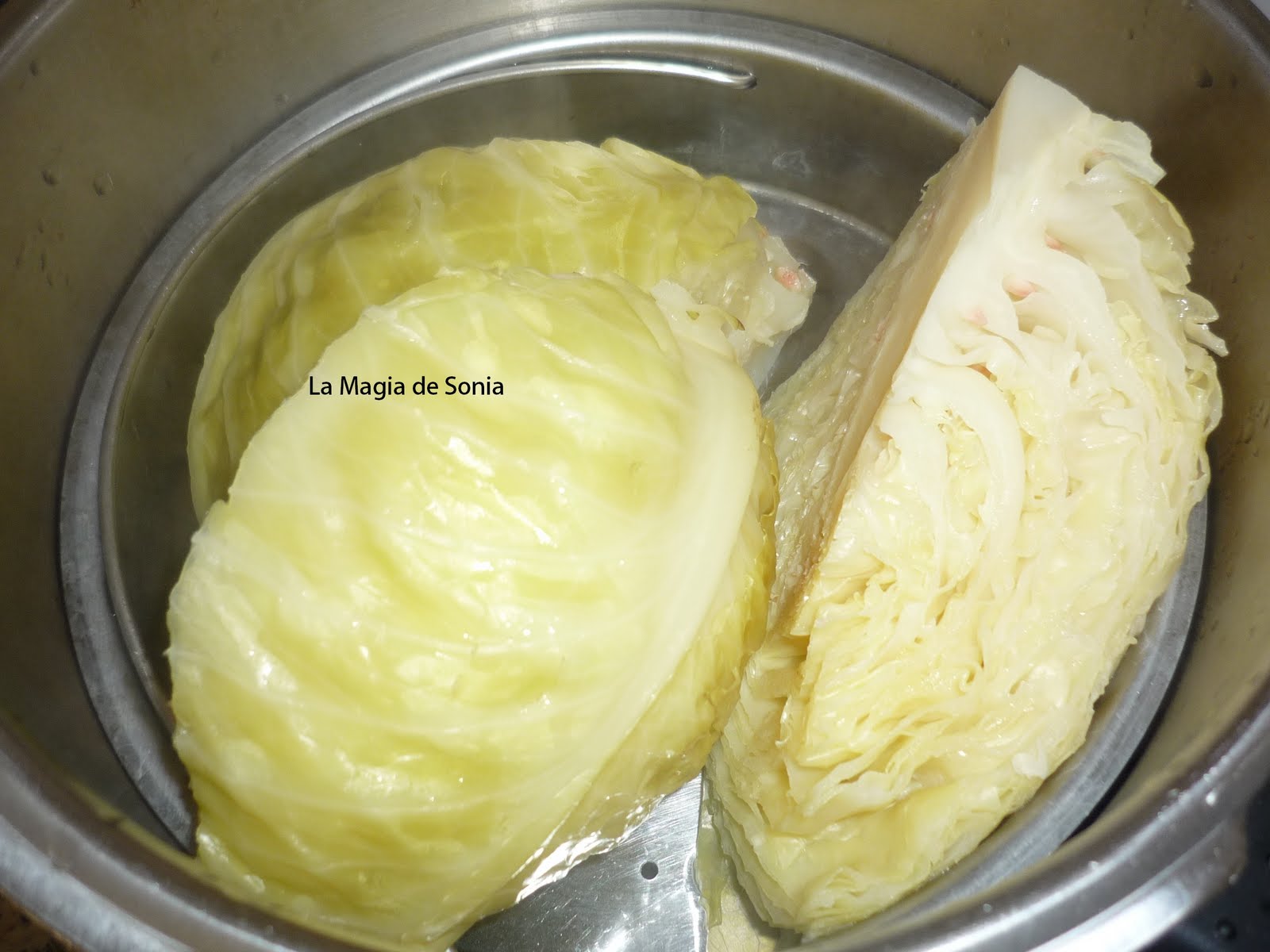 La Magia de Sonia: Repollo Rehogado.