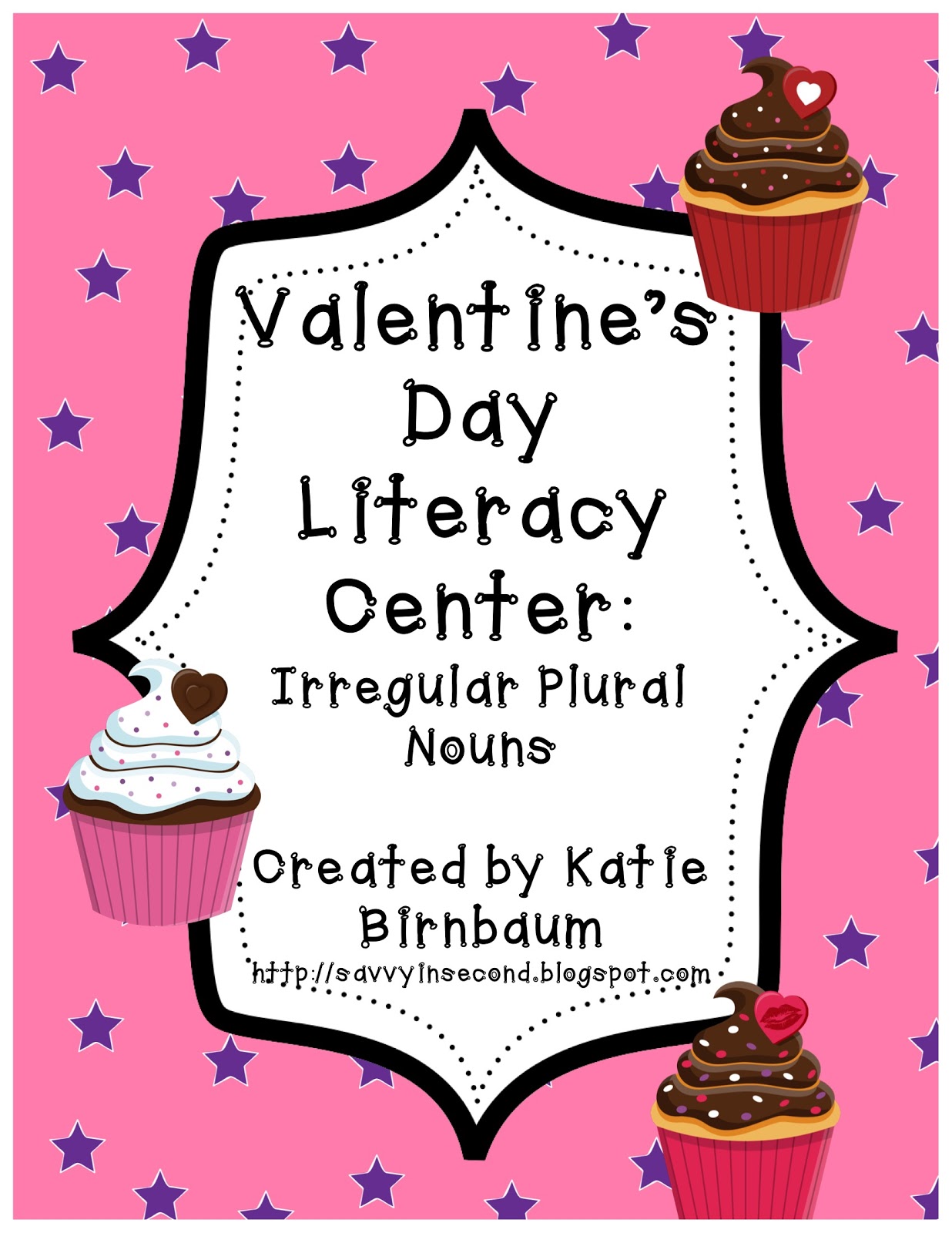 Savvy in Second: Valentine's Day Literacy Centers... and a sale!