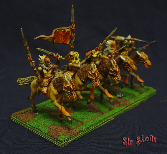 El Taller de Sir Skofis: Ejército de Elfos Silvanos de mi hermano