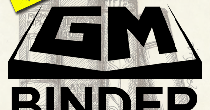 Free GM Resource: GM Binder - Frugal GM