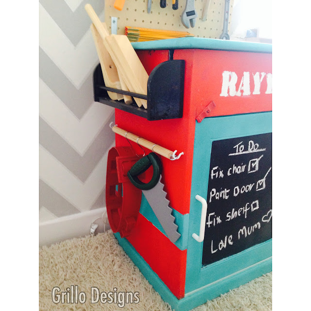DIY: Tool Bench - Guest Post by Grillo Design - Teacher by trade ...