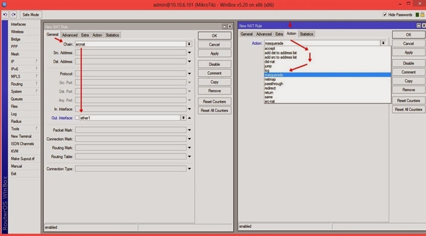 Konfigurasi PC Router di MikroTik Berbasis GUI | Workshop Linux