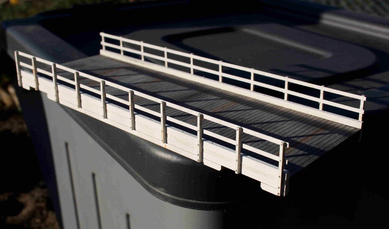 NSWGR Southern Line Layout In A Shed: Compound Girders...Take 2