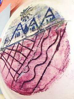 creat[ed]: A Hokusai Study : Elementary Art Lesson : Printmaking