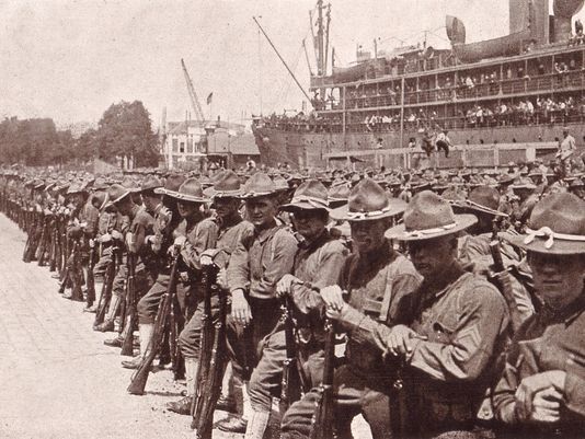 EL RINCON DEL CORRESPONSAL: AEF. American Expeditionary Forces. WW1.