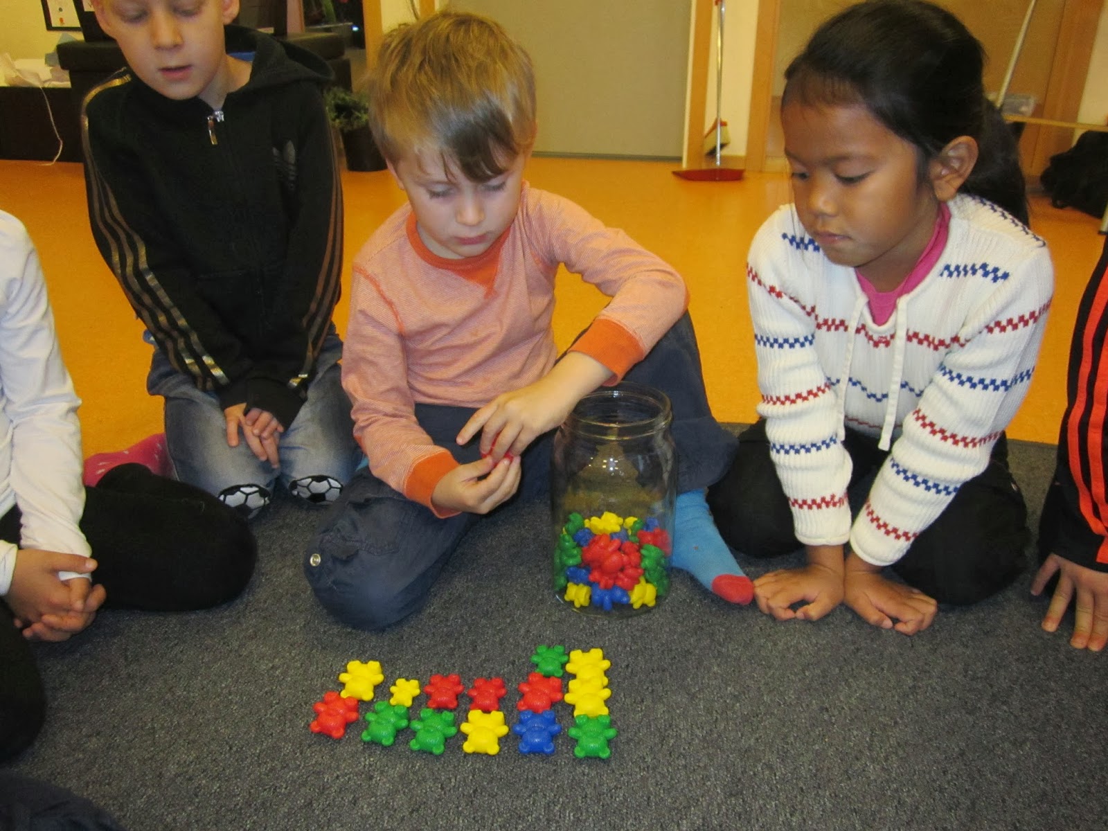 Förskoleklass C: Mattekluringar.