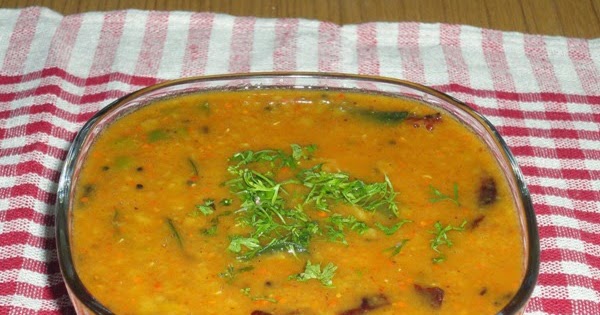 Vidyas Veg Recipes: Maharashtrian dalichi amti recipe - Dal amti recipe