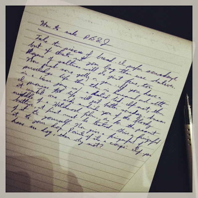 Vanilla Garlic: Those Creative Muscles: Writing Exercises