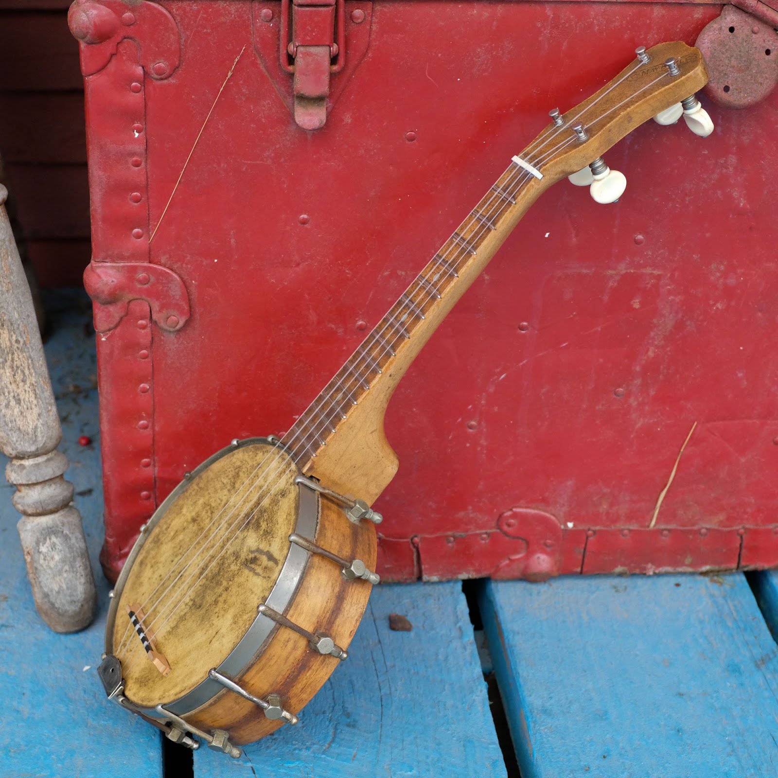 1930s Slingerland MayBell Soprano Banjo Ukulele