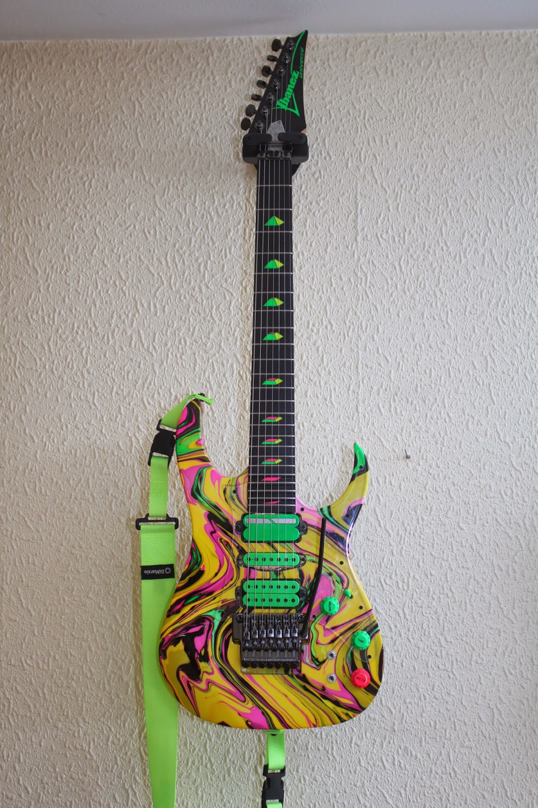 JGL GUITARS AND PROJECTS: CUSTOM IBANEZ UNIVERSE PROJECT PAW HERC FEDE ...