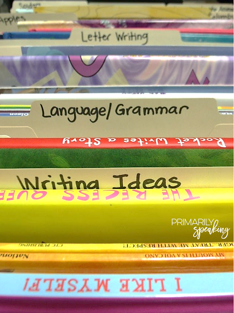 How to Organize Your Classroom Files | Primarily Speaking