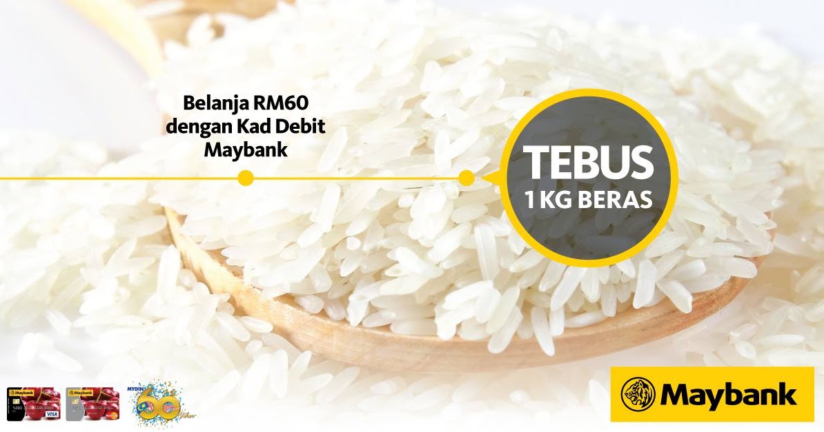 BestLah: MYDIN - FREE 1kg Jasmine Super 5 Rice