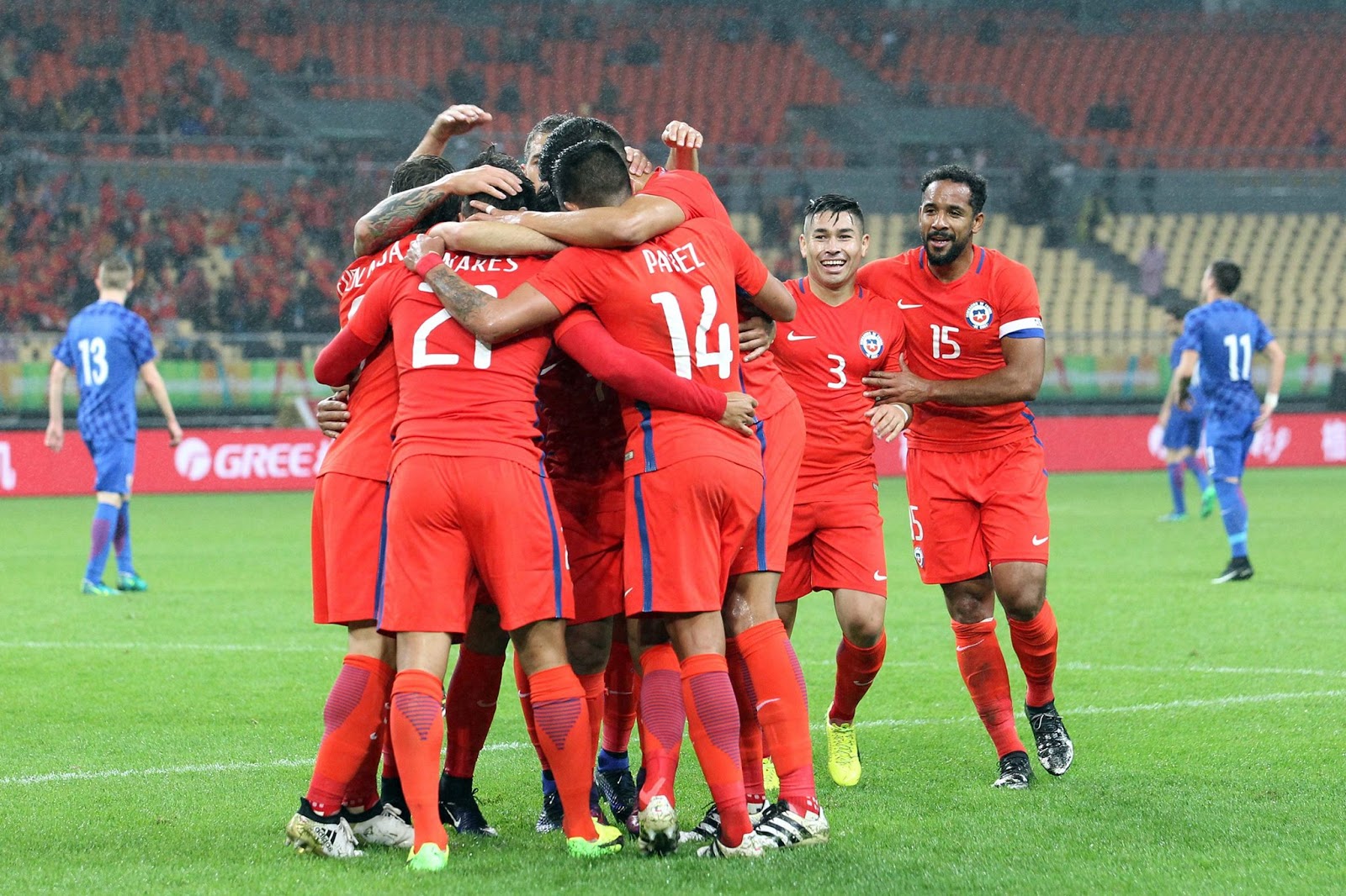 Partidos de la Roja: [11/01/2017] Chile-Croacia | 1:1 (4:1)