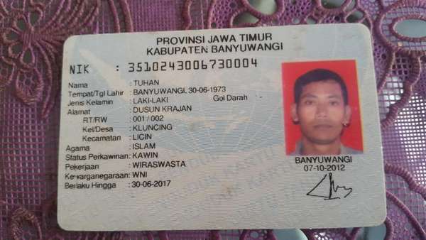 Kumpulan 24 Pemilik KTP Dengan Nama Unik Dan Aneh - Kumpulan Ragam ...