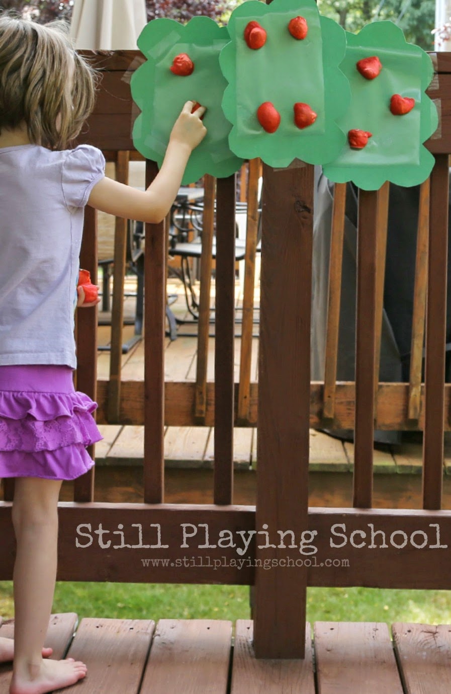 Toddler Sensory Play | Apple Picking