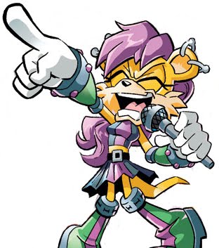 Sonic the Hedgehog Comic Character Checklist: Mina Mongoose